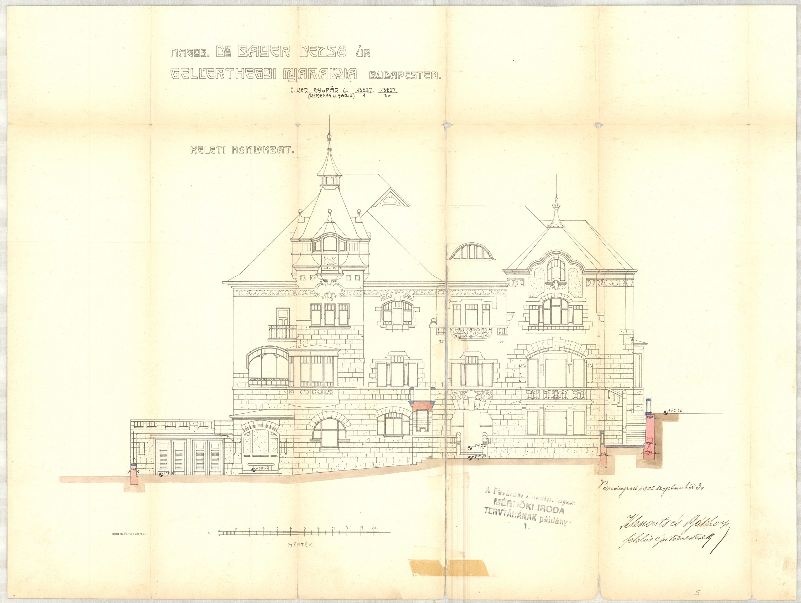 Gellérthegyi nyaralóból nagykövetség: a Bayer-villa | Budapest Főváros ...